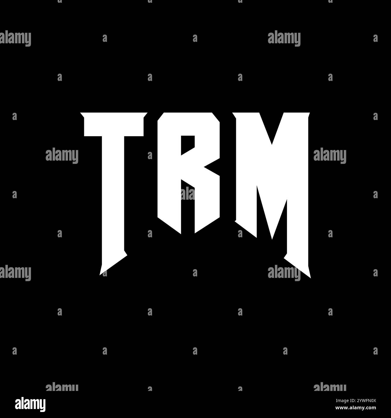 TRM letter logo design for technology company. TRM logo design black ...