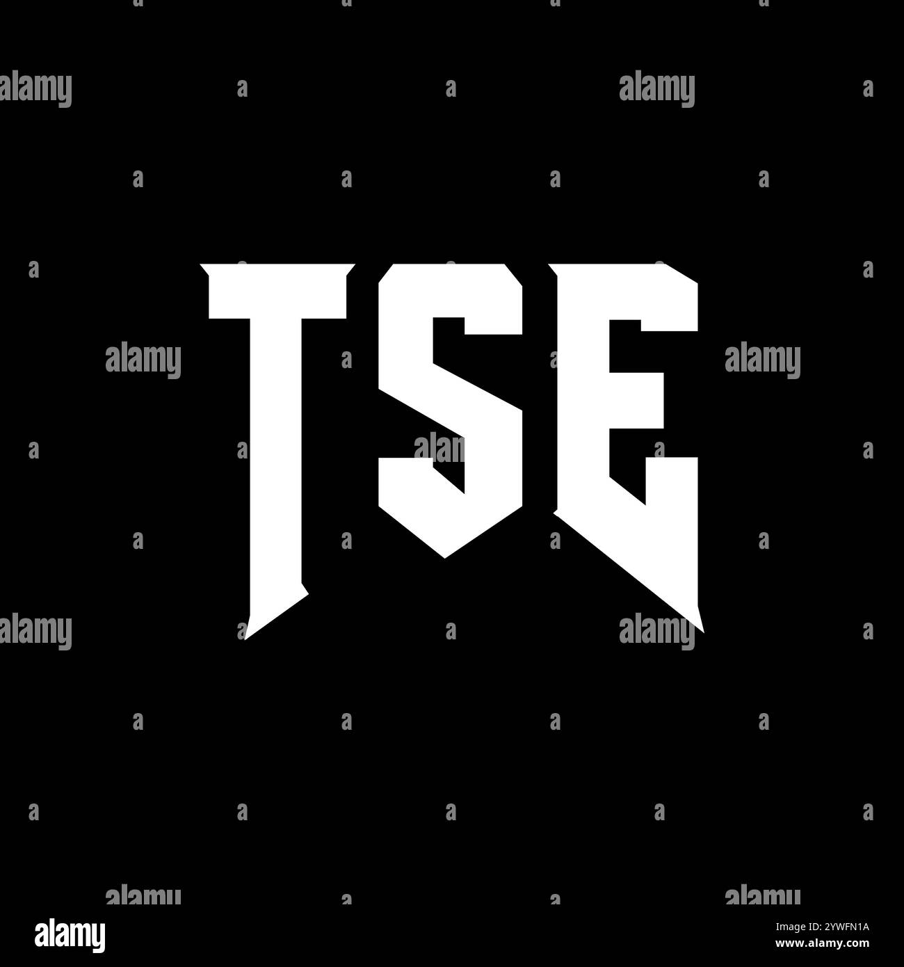 TSE letter logo design for technology company. TSE logo design black ...