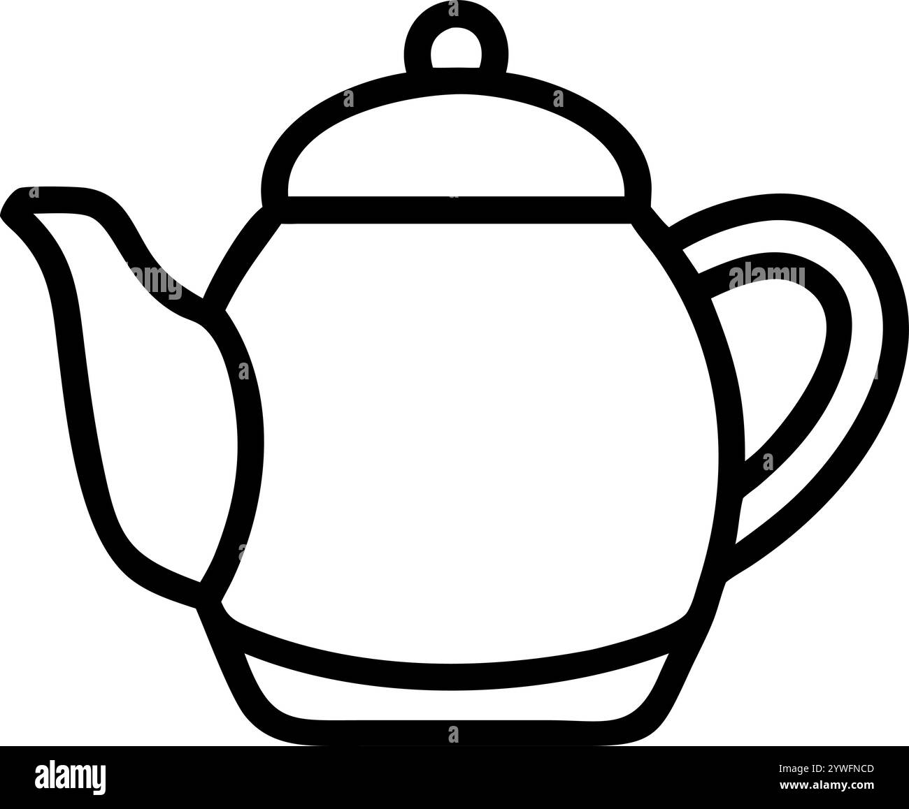 Hot teapot Stock Vector Images - Alamy