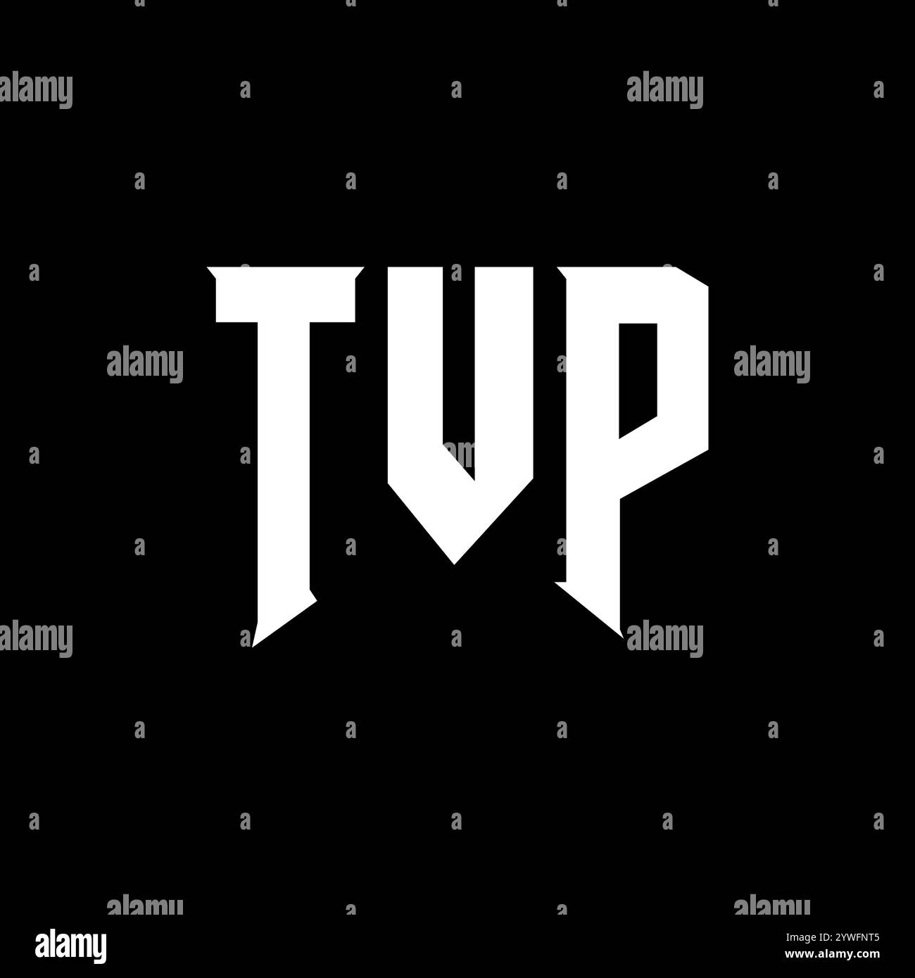 TVP letter logo design for technology company. TVP logo design black ...