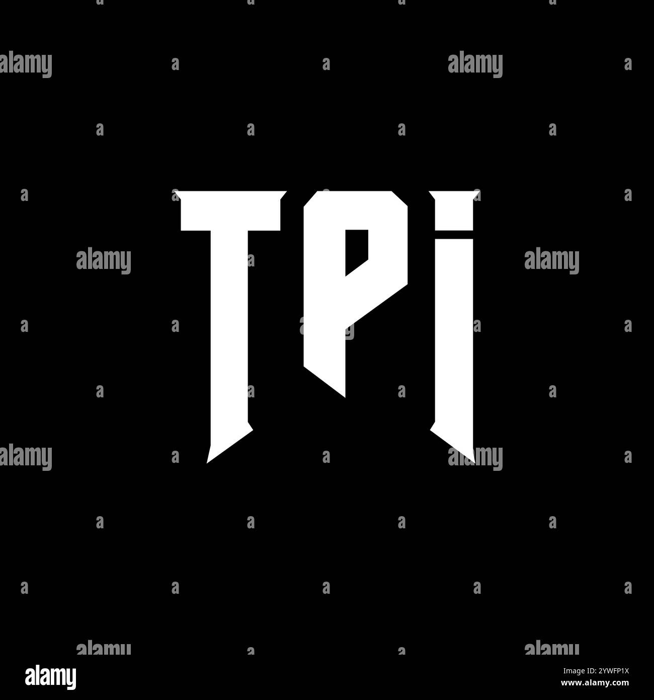 TPI letter logo design for technology company. TPI logo design black ...