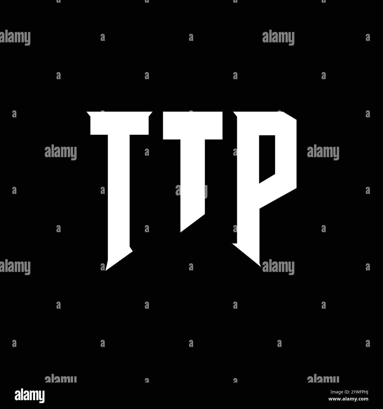 TTP letter logo design for technology company. TTP logo design black ...