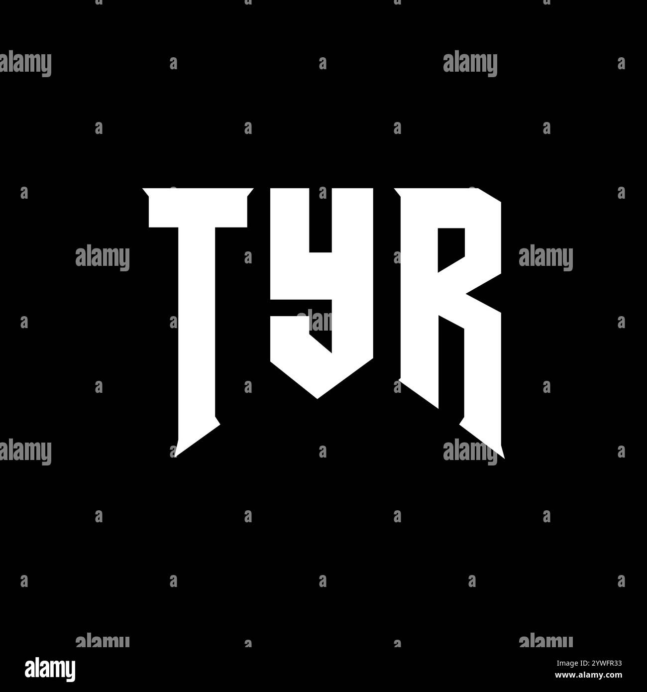 Tyr tech logo hi-res stock photography and images - Alamy