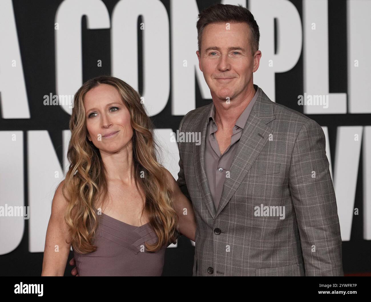Edward Norton Y Shauna Robertson 2024