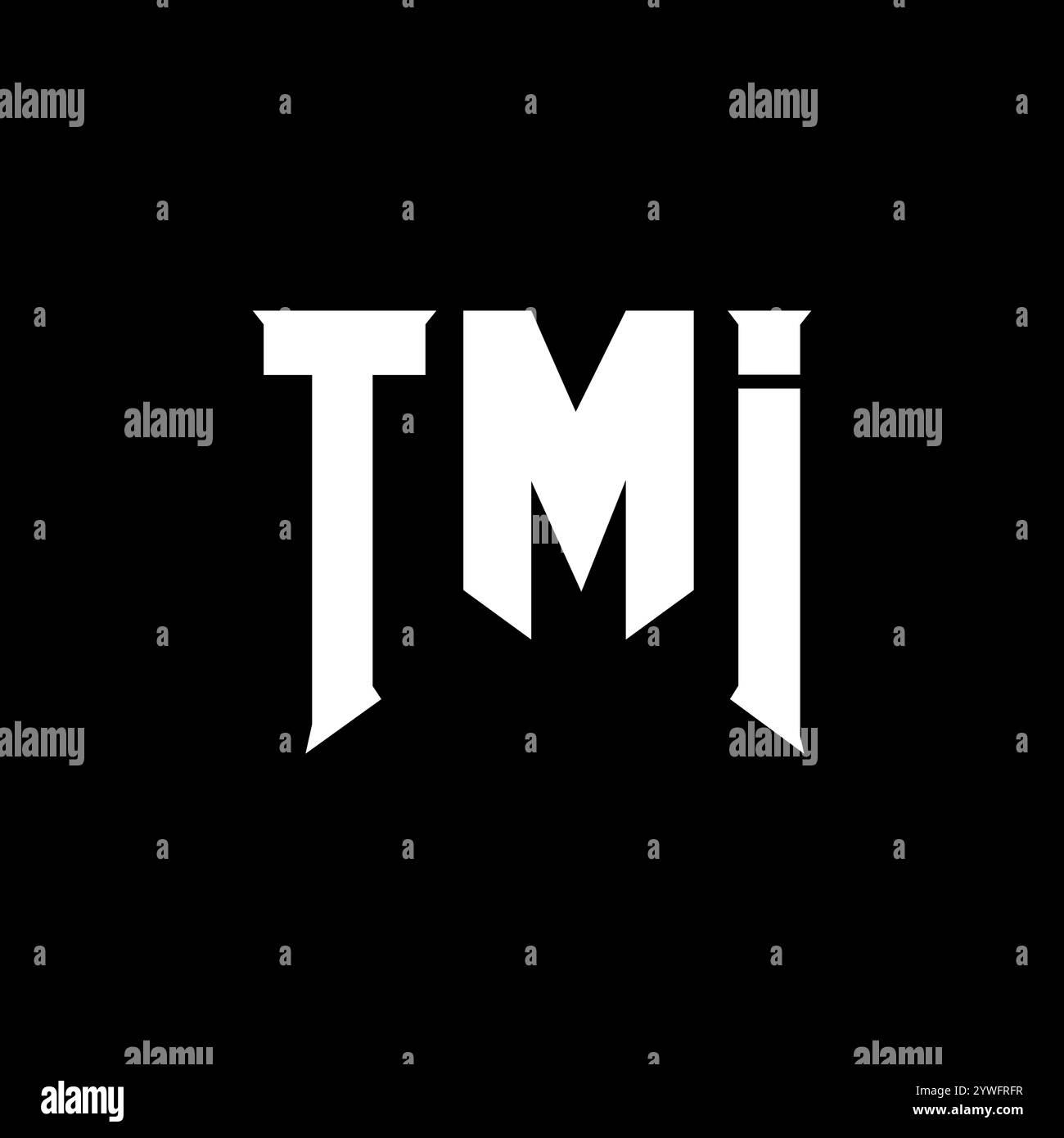 TMI letter logo design for technology company. TMI logo design black ...