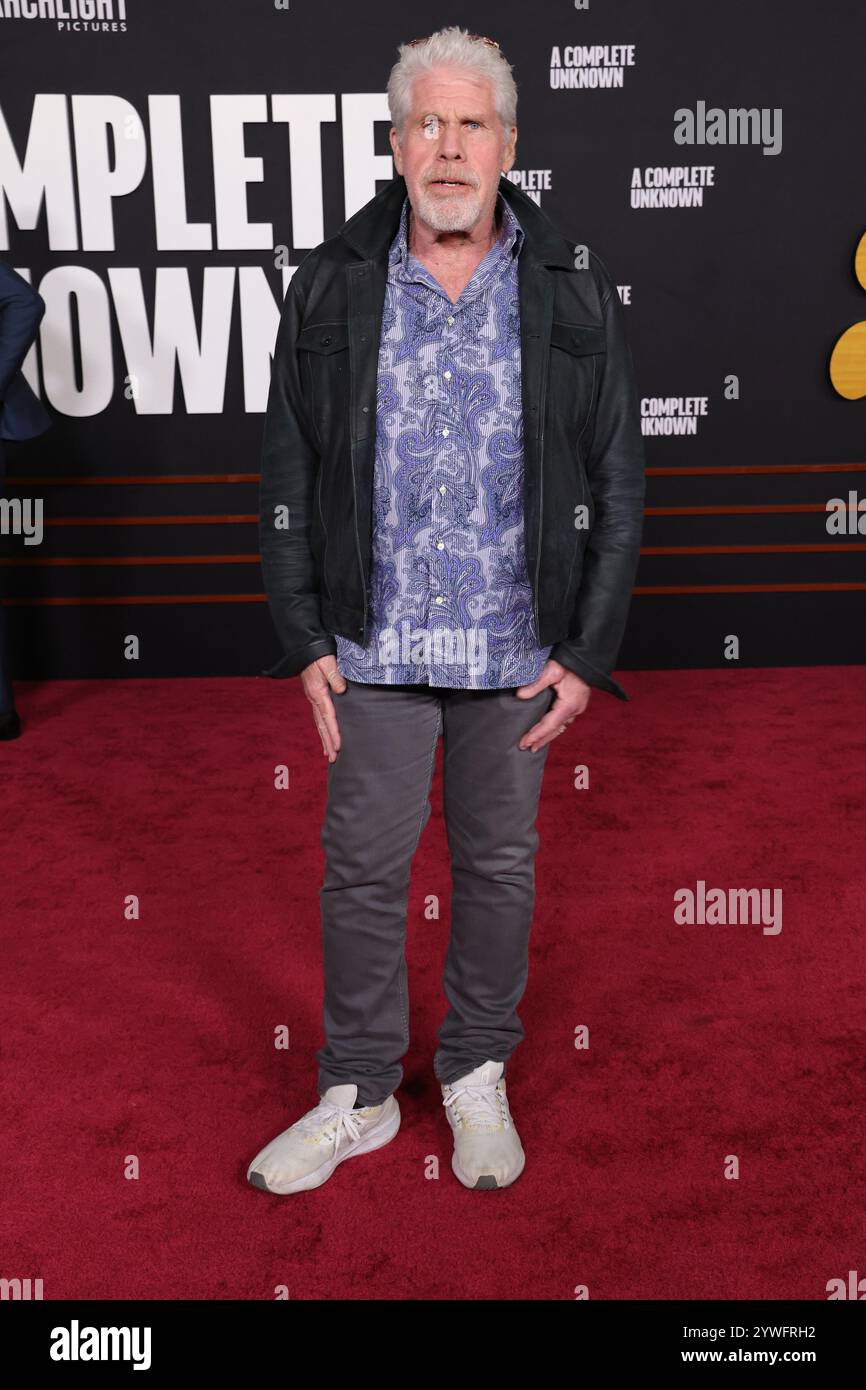 Hollywood, Ca. 10th Dec, 2024. Ron Perlman at the Los Angeles Premiere ...