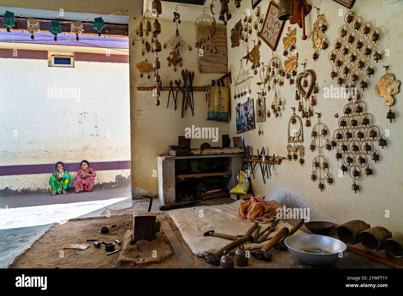 Bells in indian culture hi-res stock photography and images - Alamy