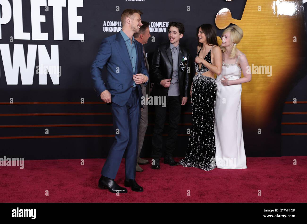 Hollywood, Ca. 10th Dec, 2024. Boyd Holbrook, Edward Norton, Timothée ...