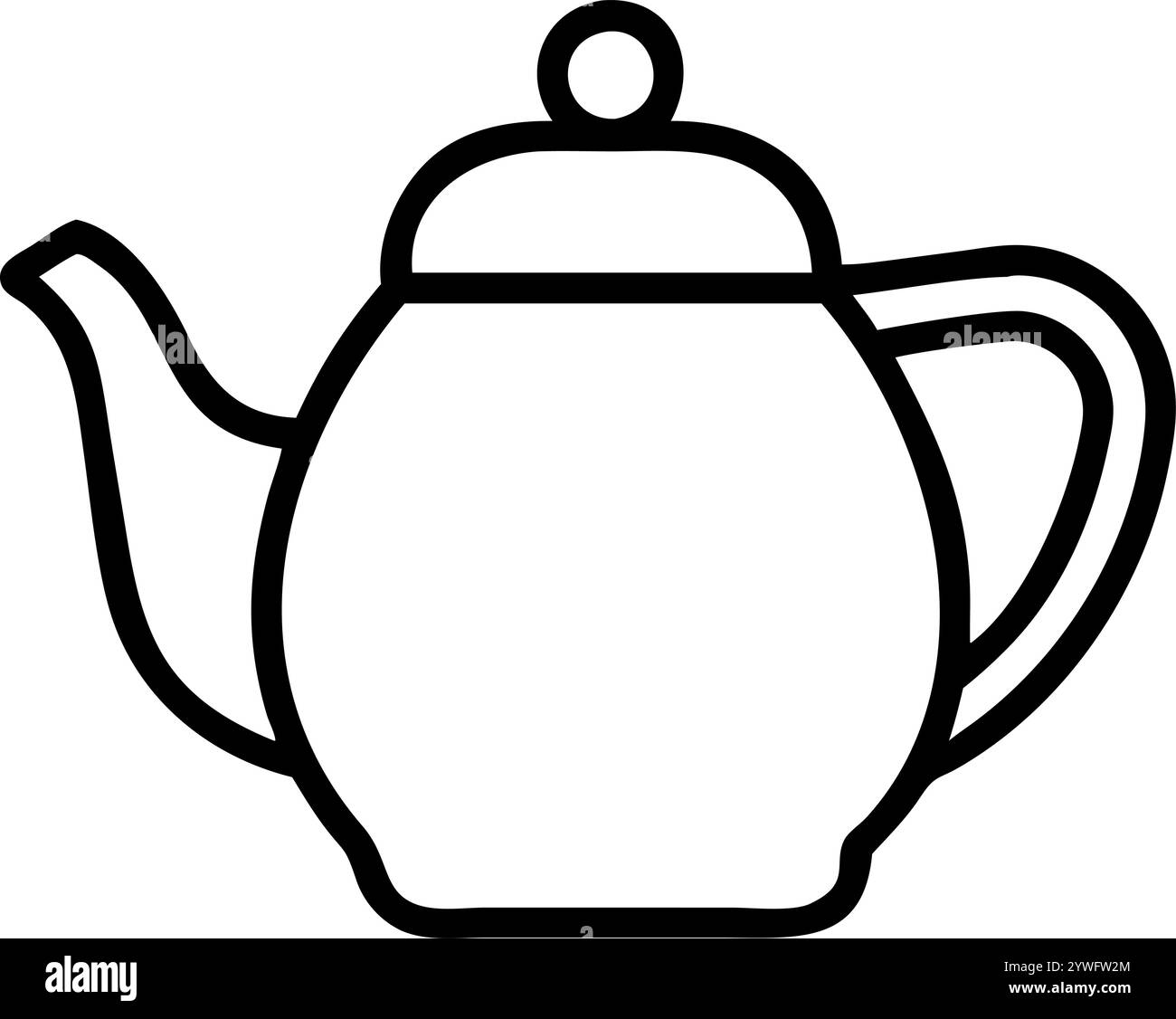 Black outline icon jar hi-res stock photography and images - Alamy