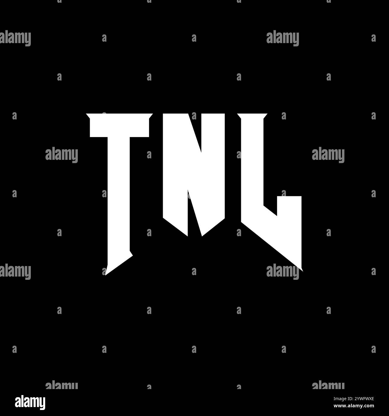 Tnl minimalist logo Stock Vector Images - Alamy