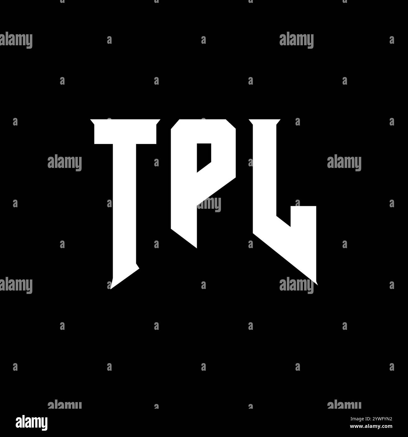 Tpl logo design Stock Vector Images - Alamy