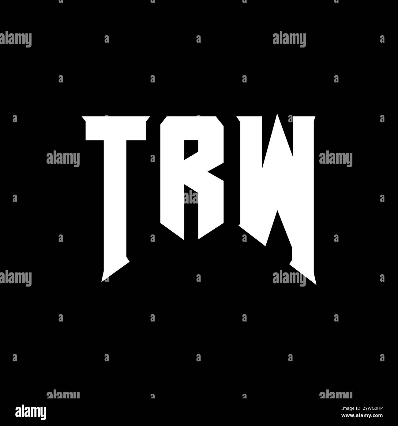 Trw minimalist logo hi-res stock photography and images - Alamy