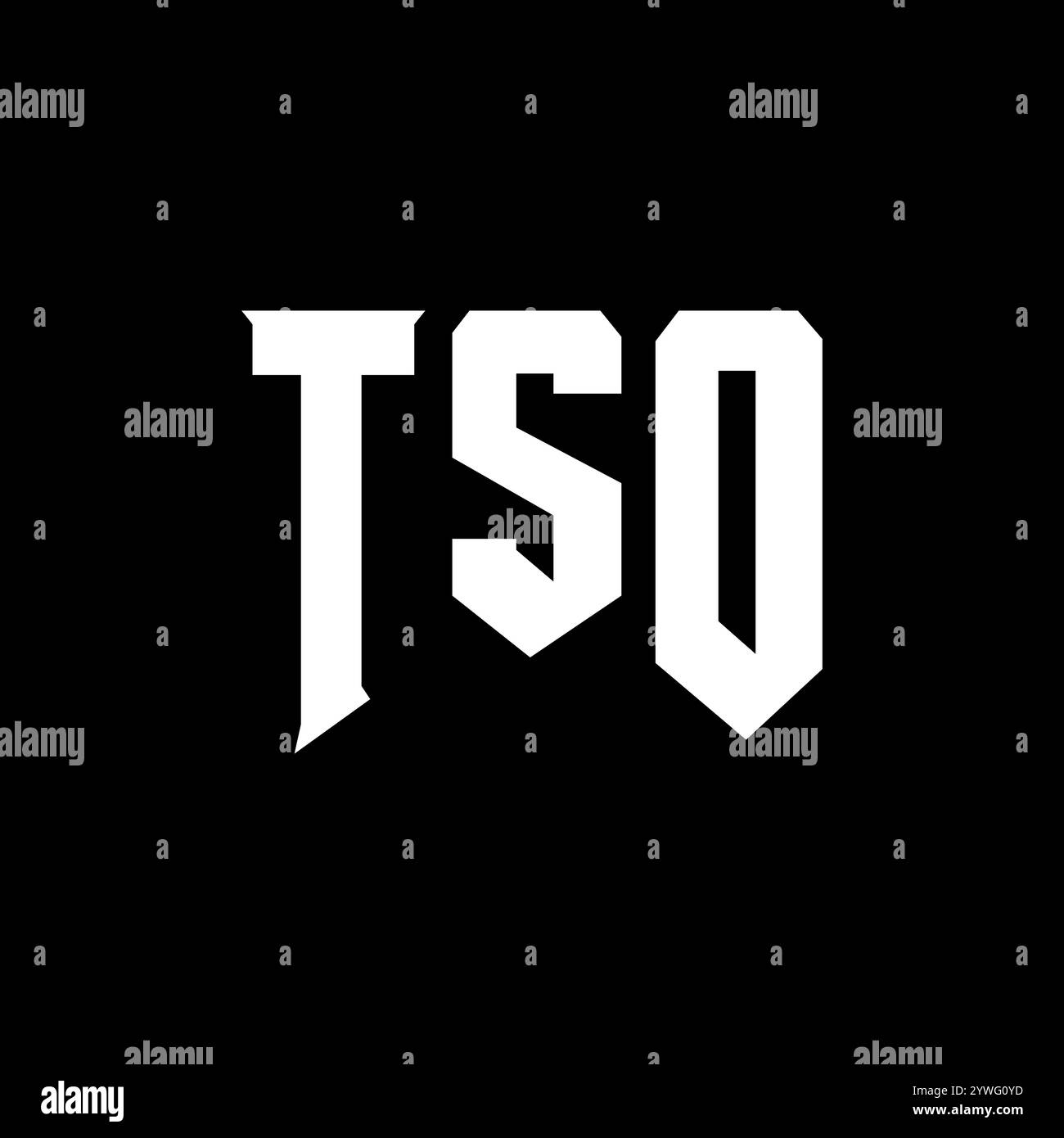 TSO letter logo design for technology company. TSO logo design black ...