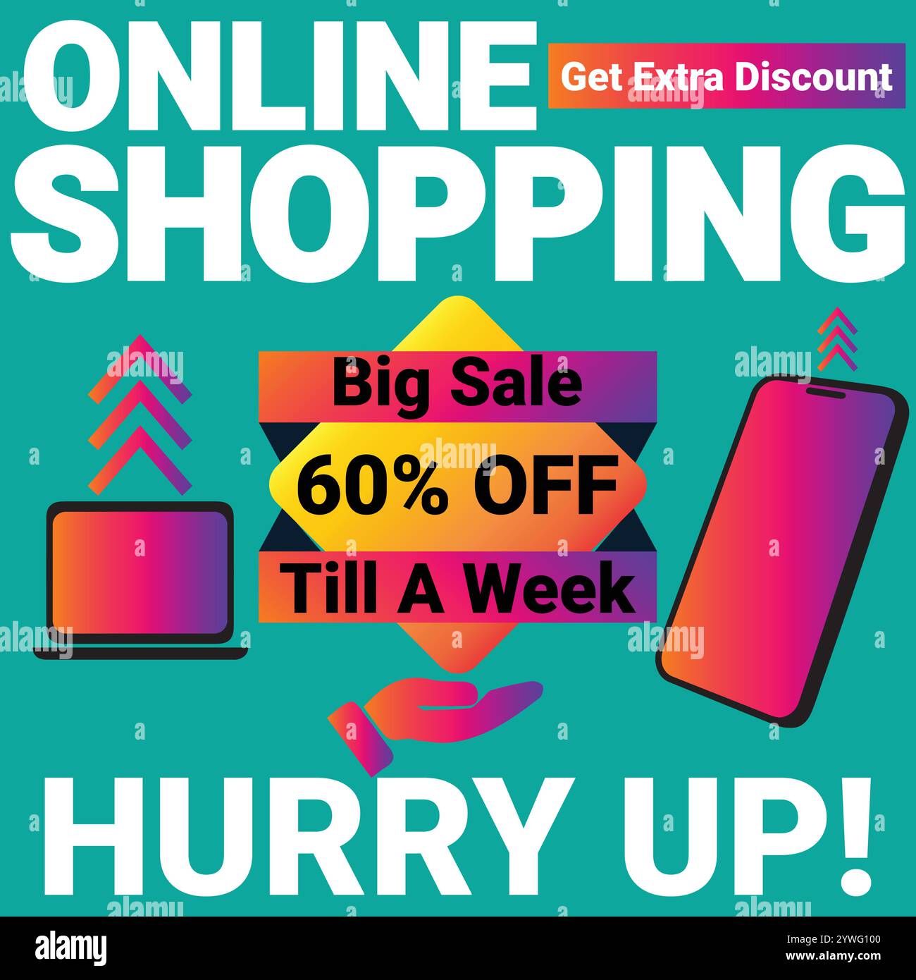 Mega sale 60 off Stock Vector Images - Alamy