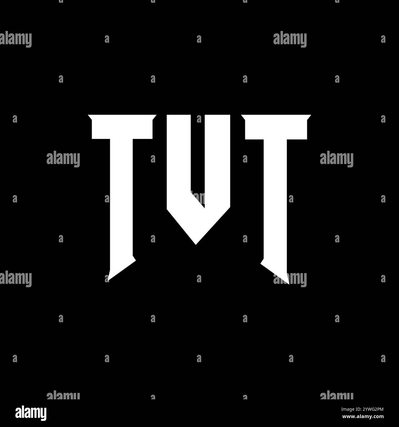 TVT letter logo design for technology company. TVT logo design black ...