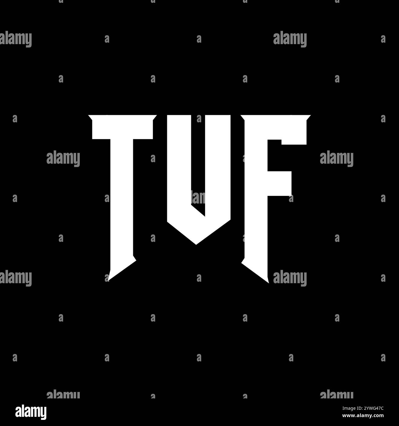 TUF letter logo design for technology company. TUF logo design black ...