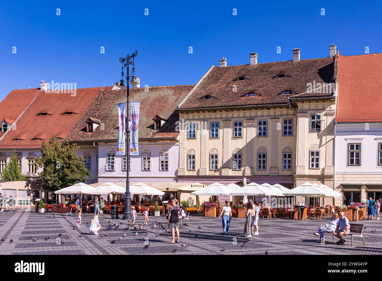 Old center sibiu hi-res stock photography and images - Alamy