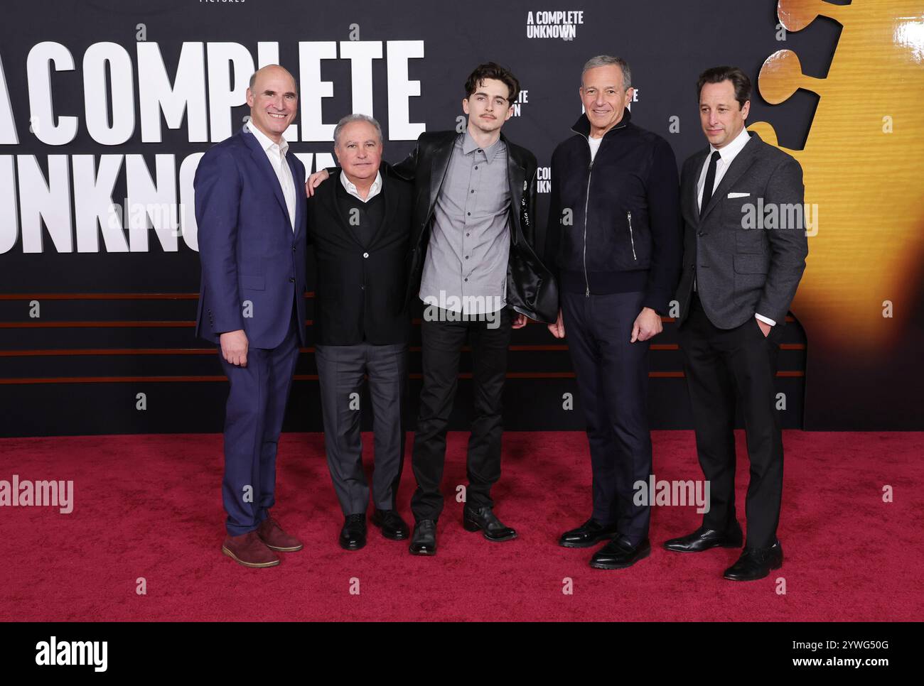 Hollywood, Ca. 10th Dec, 2024. Francois Audouy, Alan Gasmer, Timothée ...