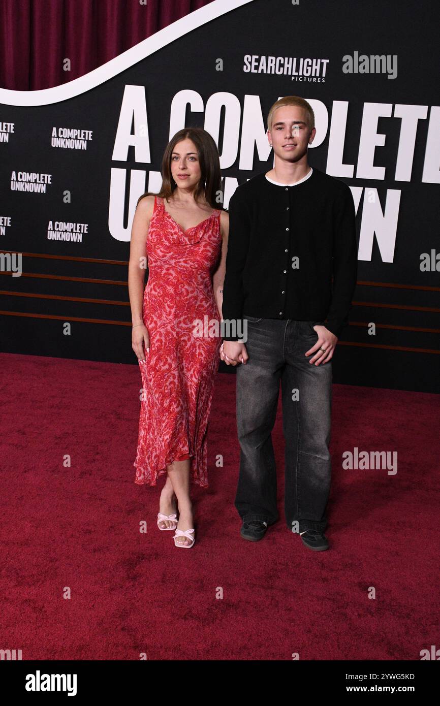 Hollywood, California, USA 10th December 2024 Ariel Martin and Milo ...