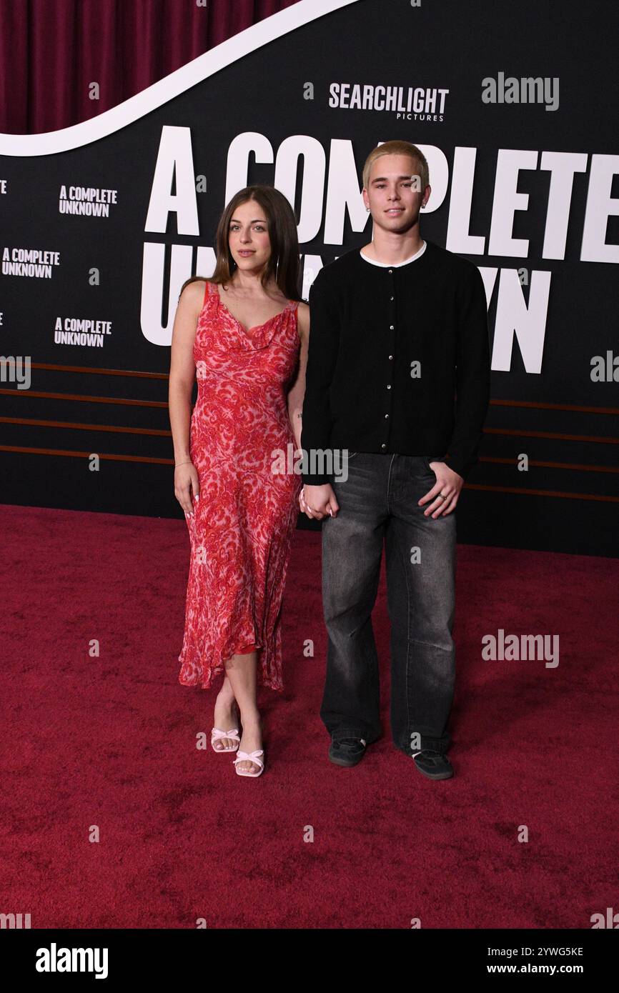 Hollywood, California, USA 10th December 2024 Ariel Martin and Milo ...