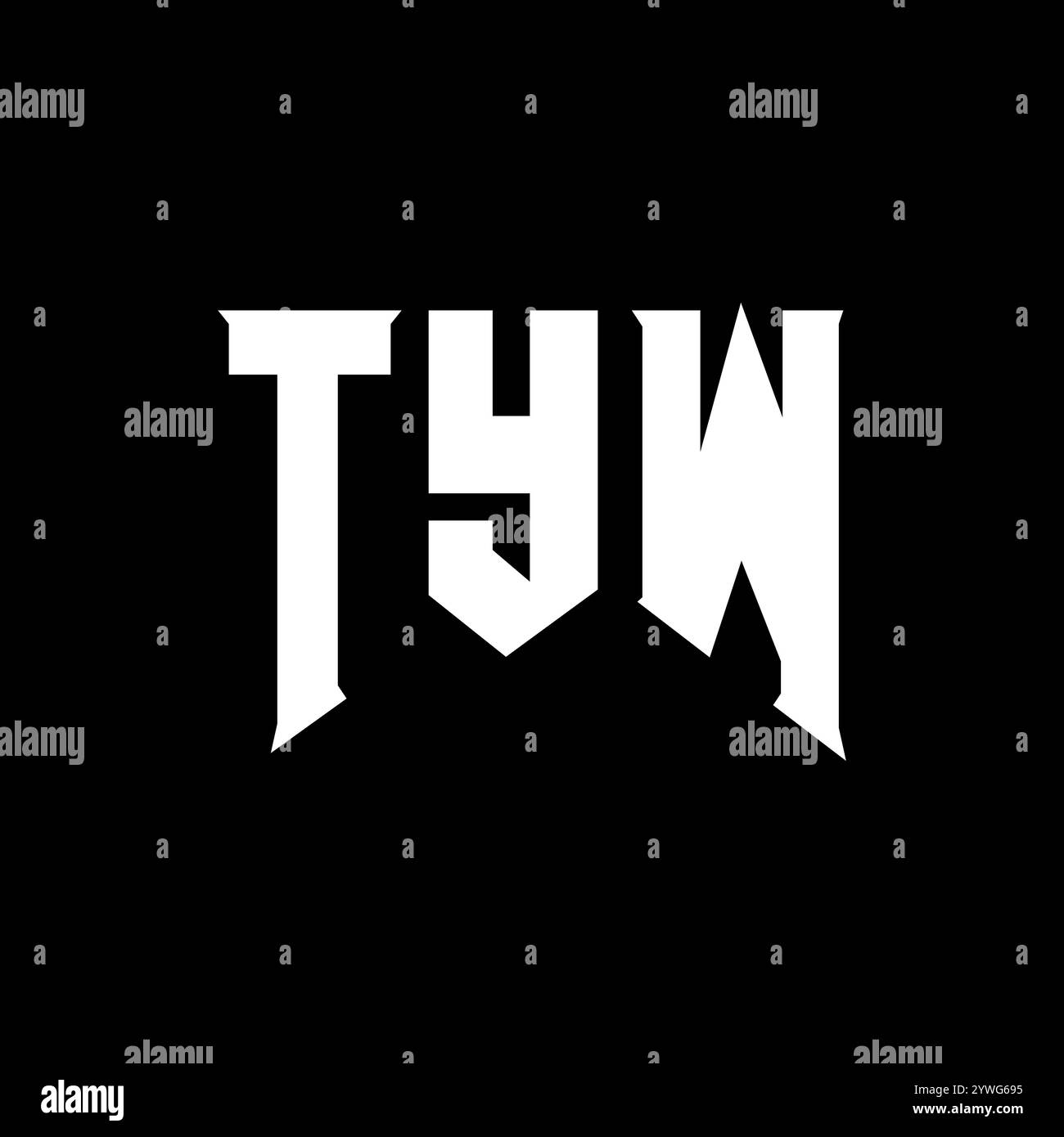 Tyw technology company logo hi-res stock photography and images - Alamy