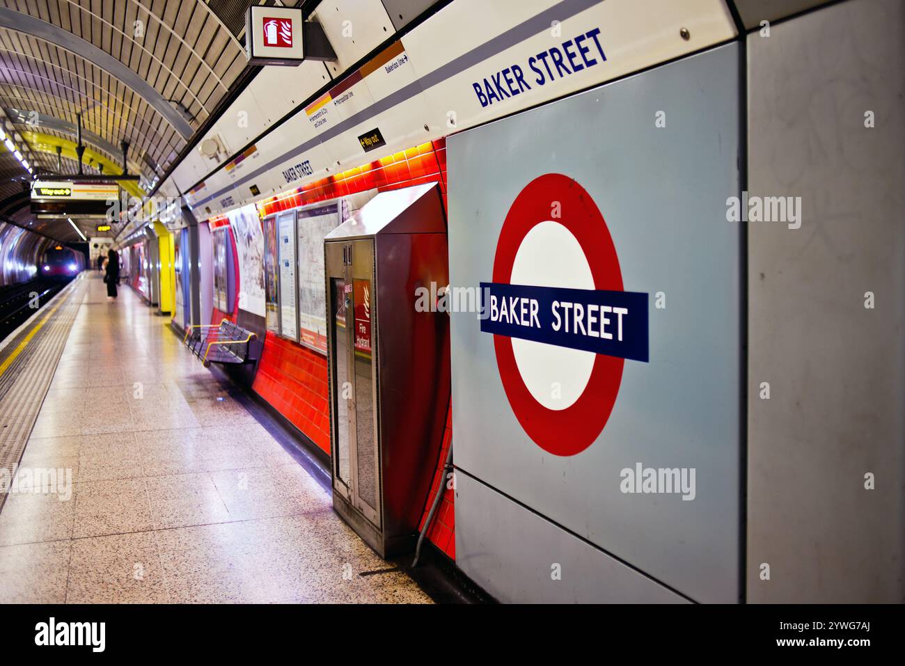 Baker Street Underground Station, London, England Stock Photo - Alamy