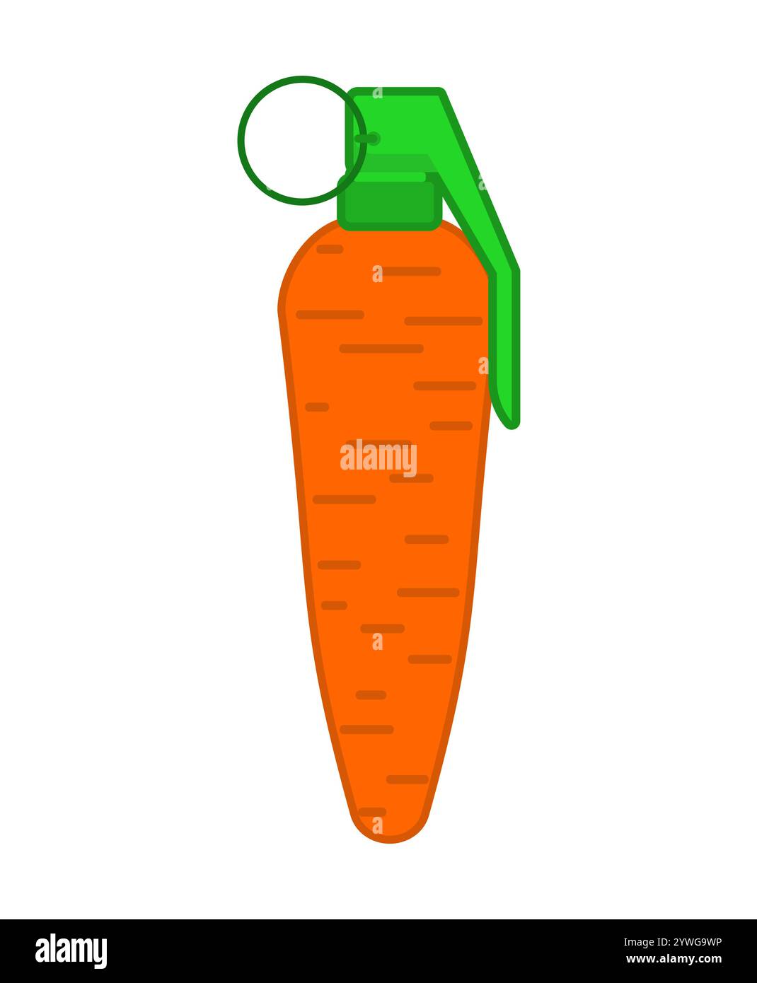Carrot grenade. Vegetable explosion. Carrot juice explosive. Juice ...