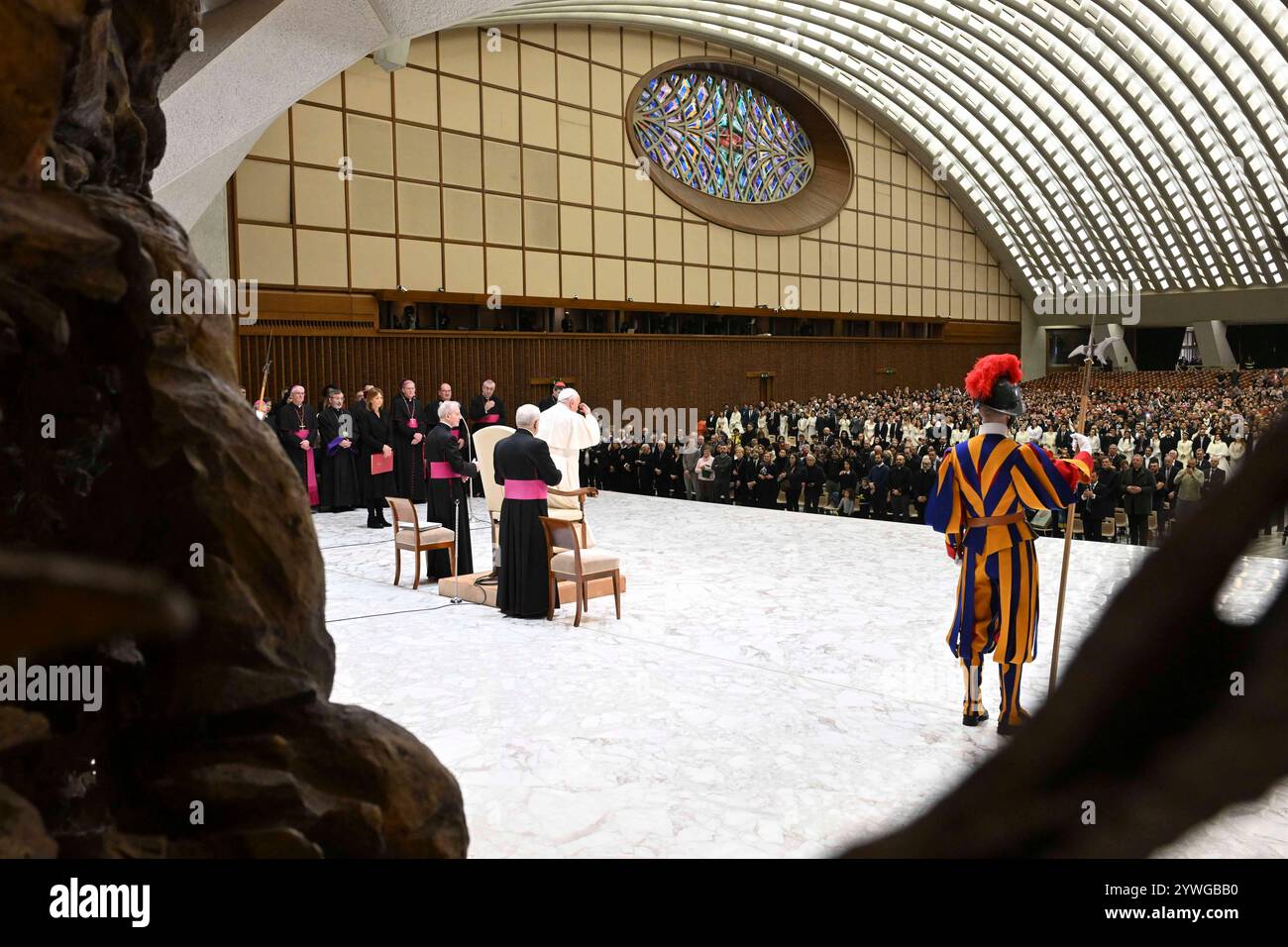 ITALY - POPE FRANCIS LEADS THE WEEKLY GENERAL AUDIENCE IN THE PAUL VI ...