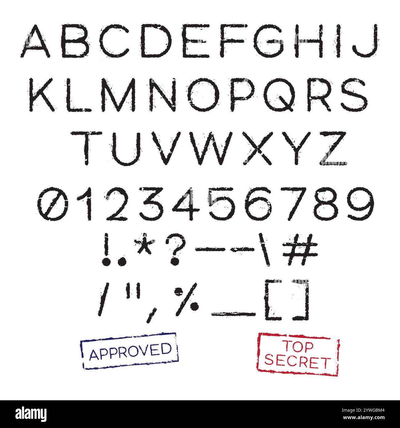 Rubber Stamp Font Approved Logo, Rubber Stamp Seal, Approved Stamp,