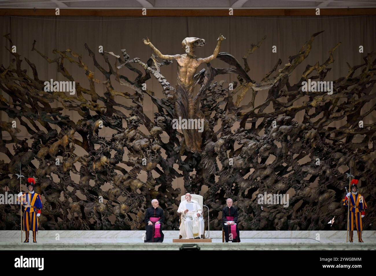 ITALY - POPE FRANCIS LEADS THE WEEKLY GENERAL AUDIENCE IN THE PAUL VI ...