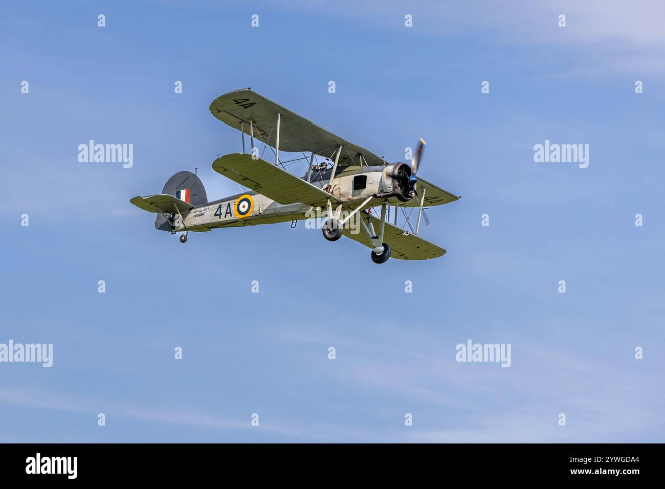Fairey Swordfish W5856 owned by the Royal Navy Historic Flight ...