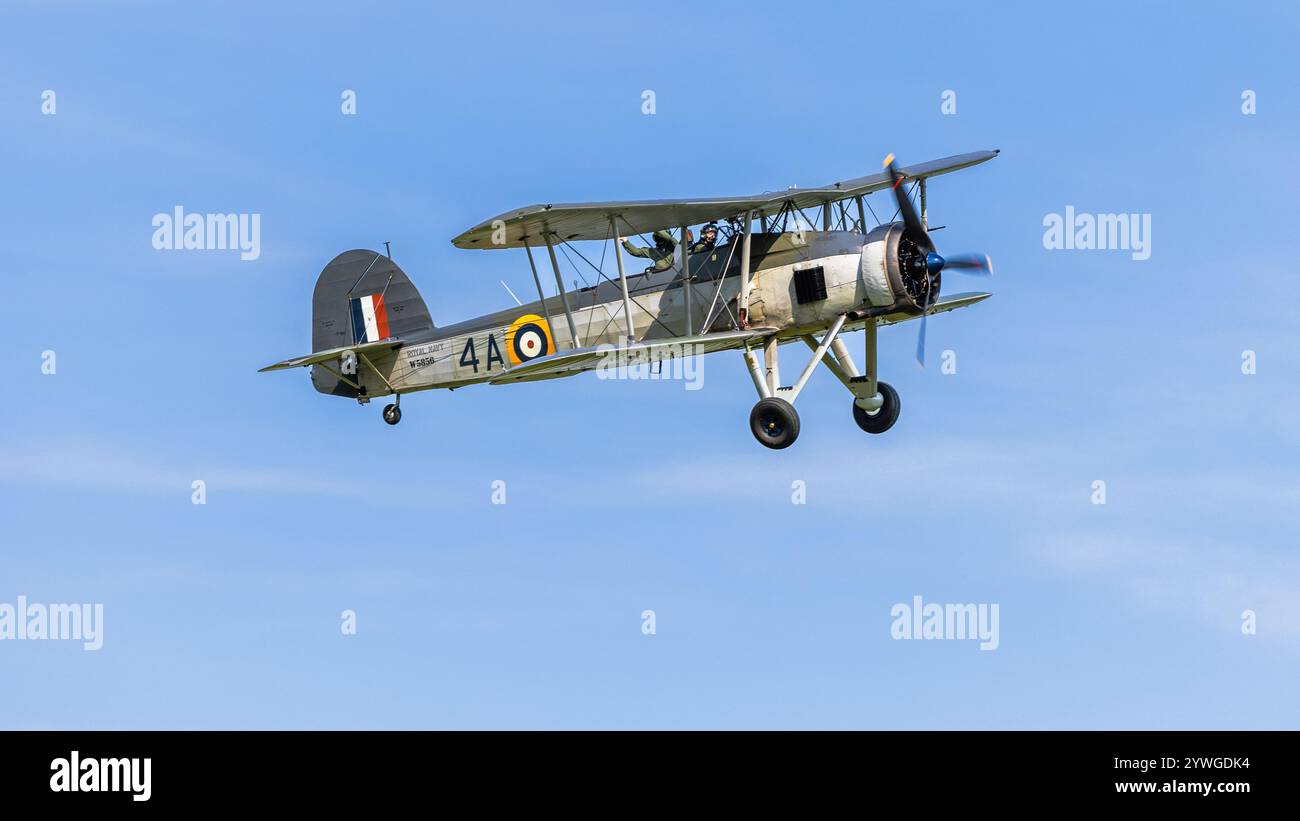 Fairey Swordfish W5856 owned by the Royal Navy Historic Flight ...
