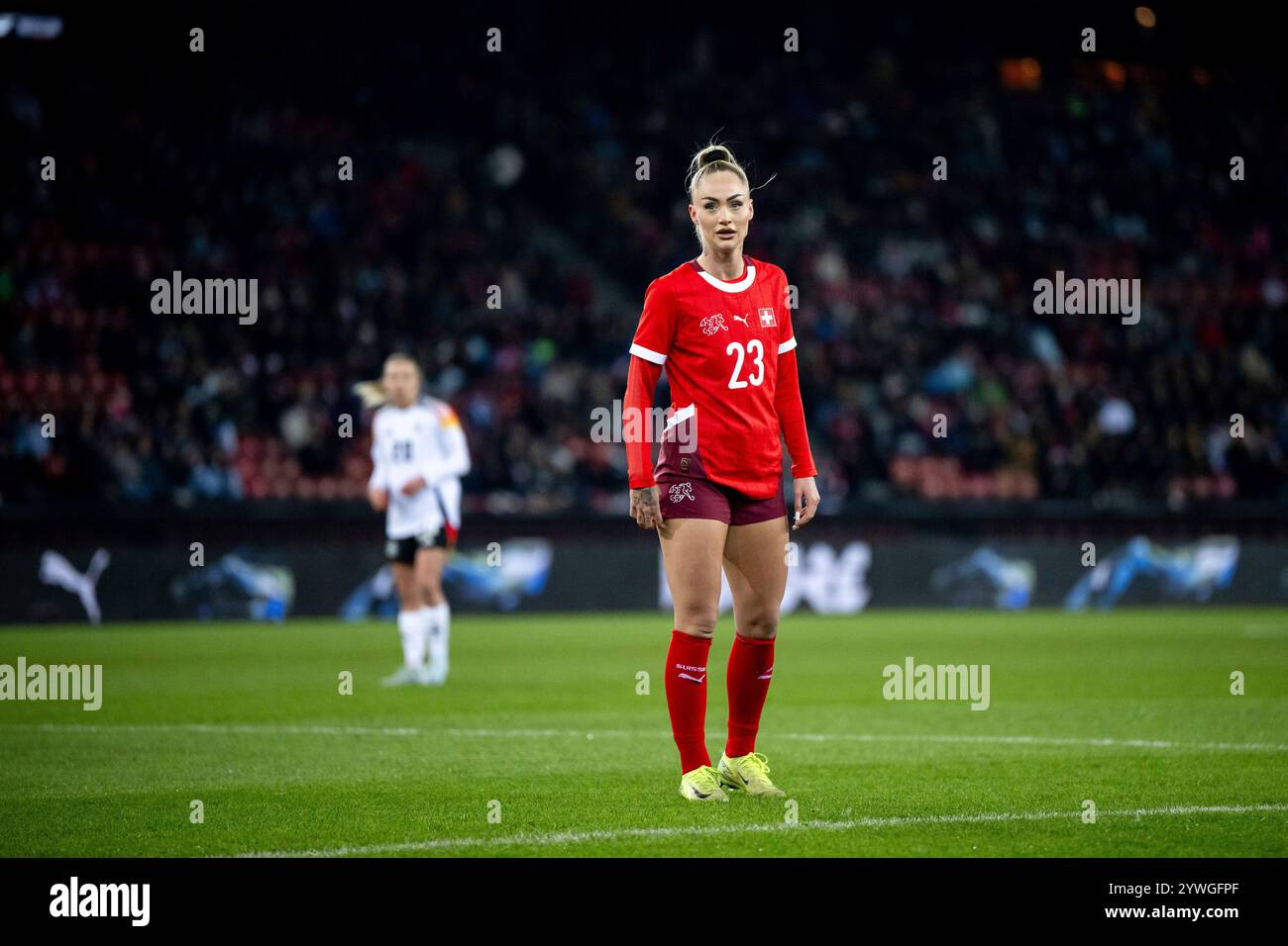Alisha Lehmann (Schweiz, #23), SUI, Schweiz vs Deutschland, Frauen ...