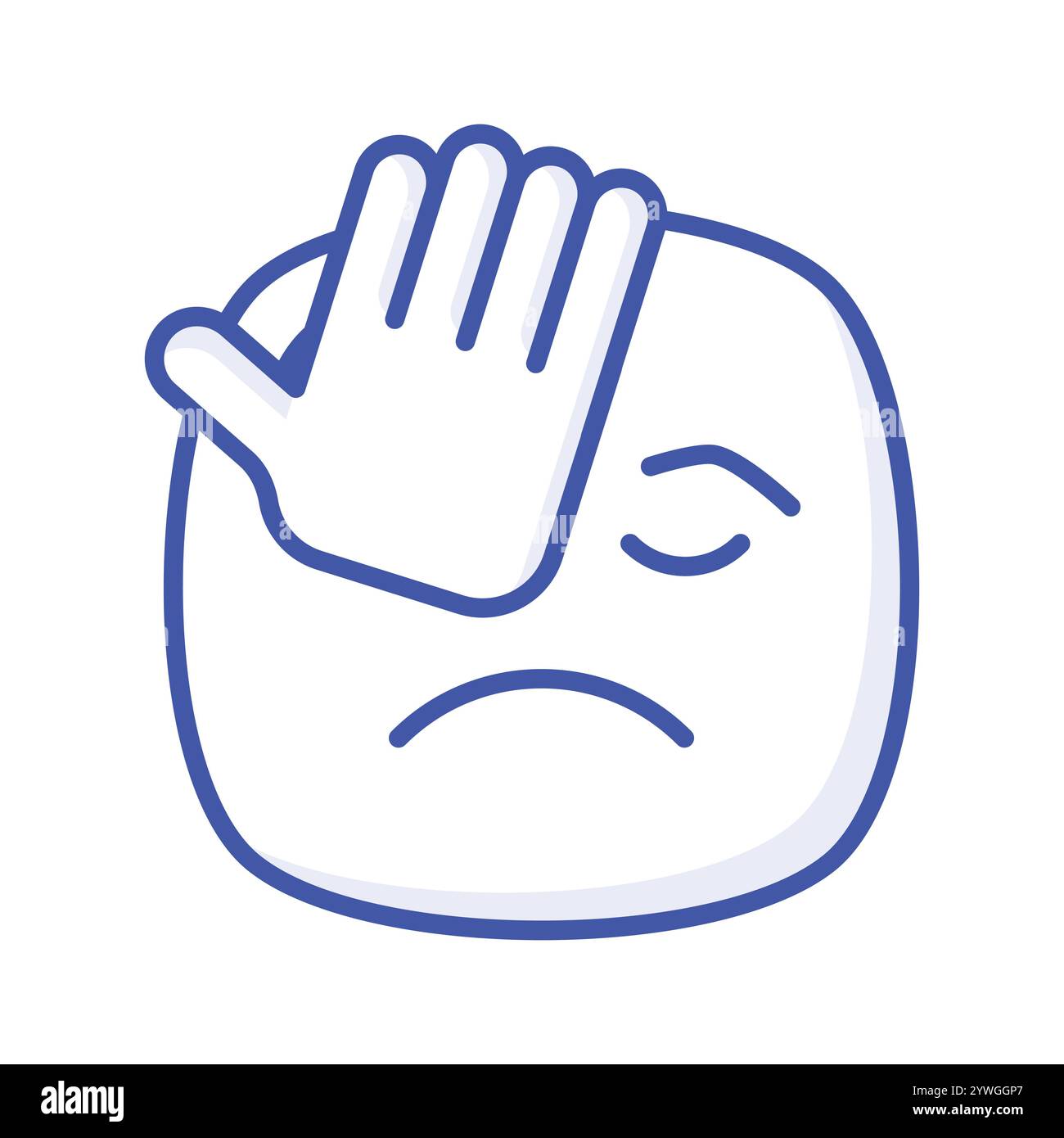 Facepalm emoji hi-res stock photography and images - Alamy