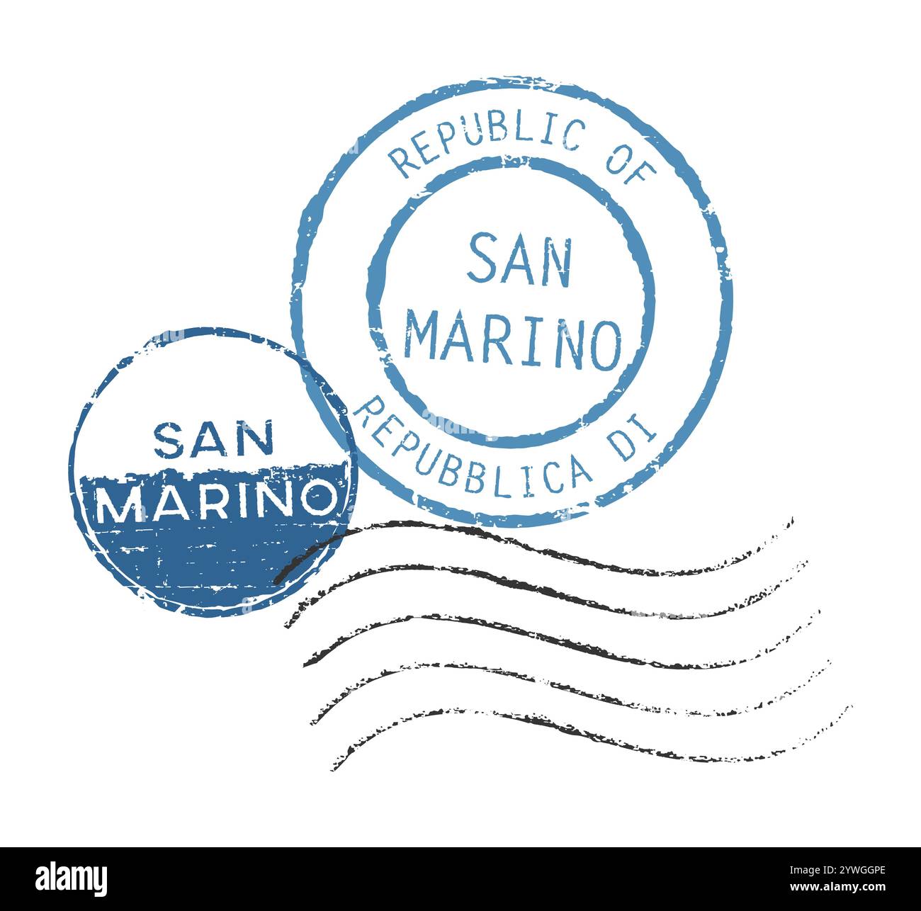 Passport stamp italy hi-res stock photography and images - Alamy