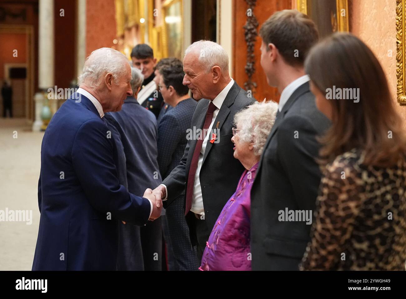 Mr. Stephen Ellison is decorated with the King's Commendation for ...