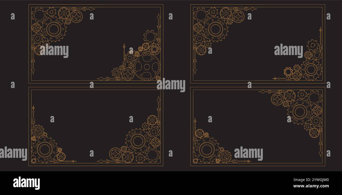 Concept of business progress and teamwork in a hand-drawn colorful gear ...