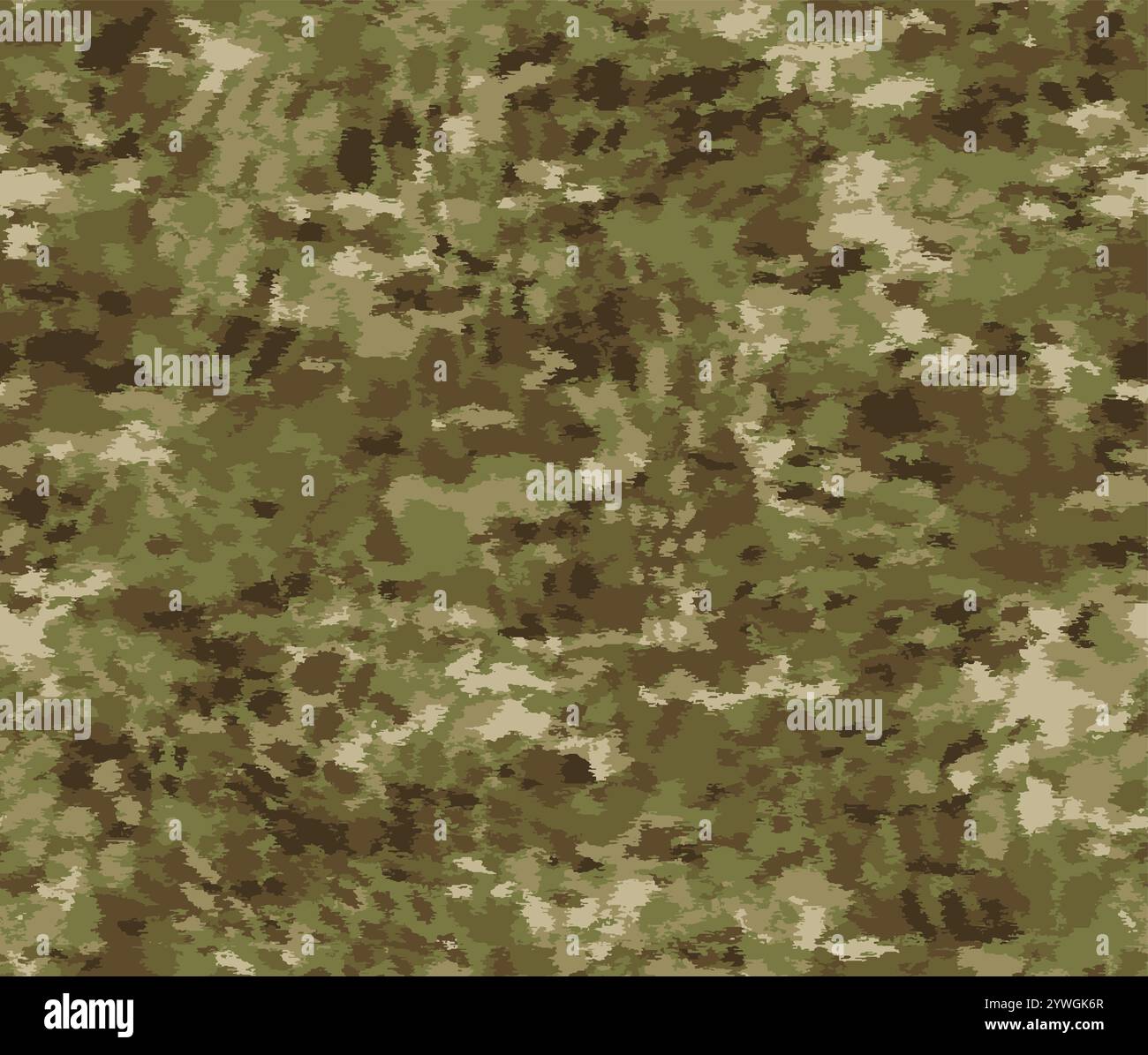 Military camouflage seamless pattern. Distorted fleck shapes. Six ...