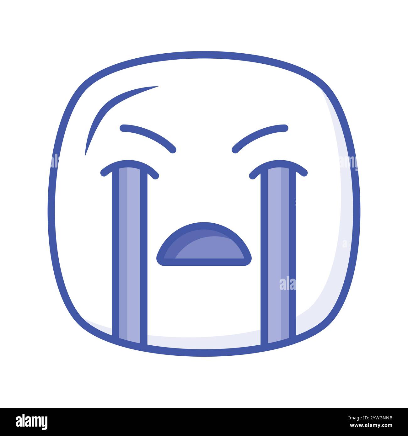 Crying love emoji hi-res stock photography and images - Alamy