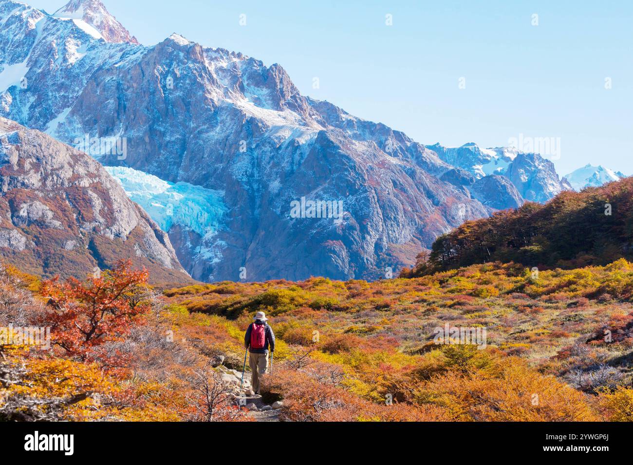 Hike in autumn season Hike in autumn season Hike in the autumn ...
