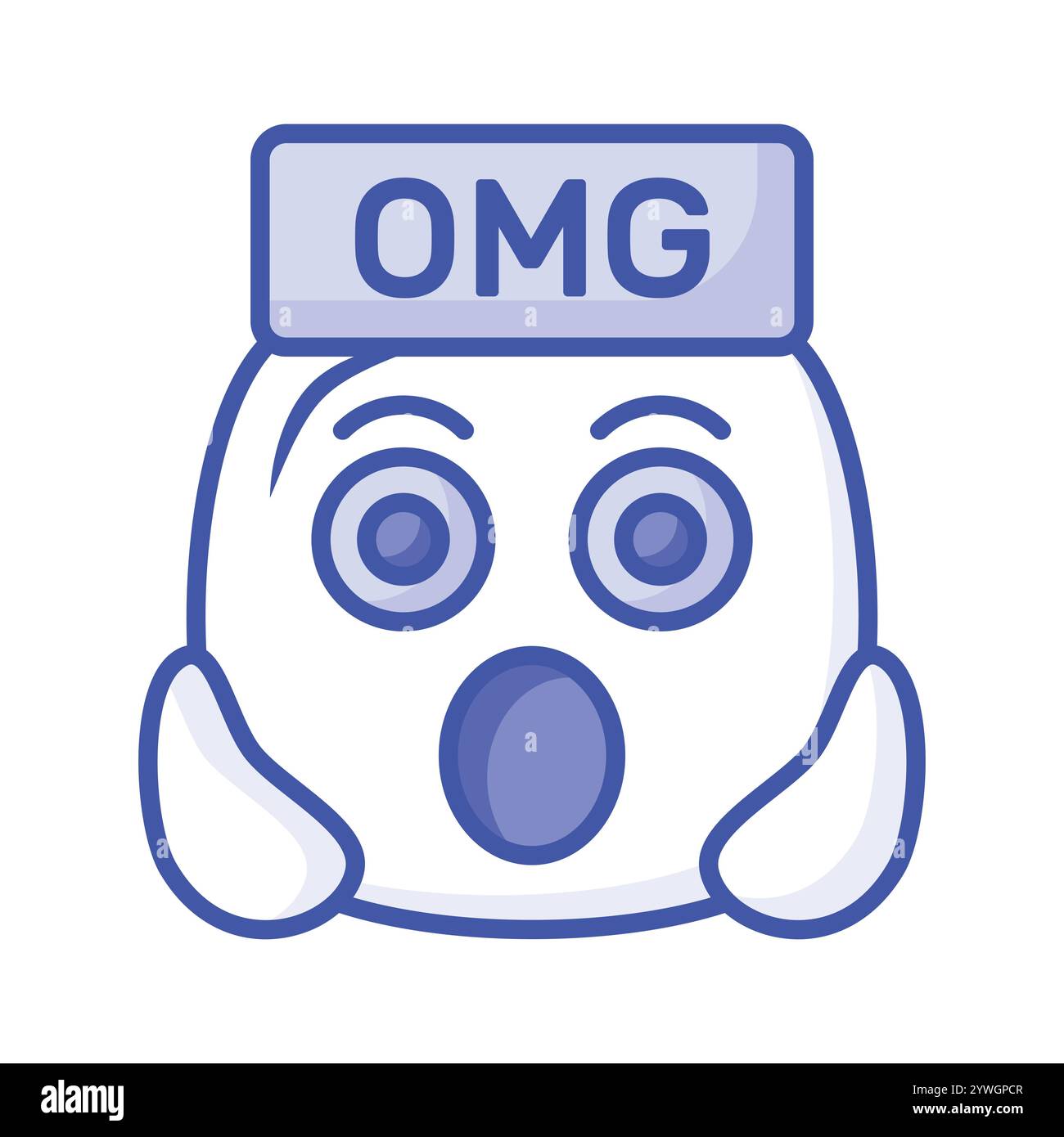 Omg emoji hi-res stock photography and images - Alamy