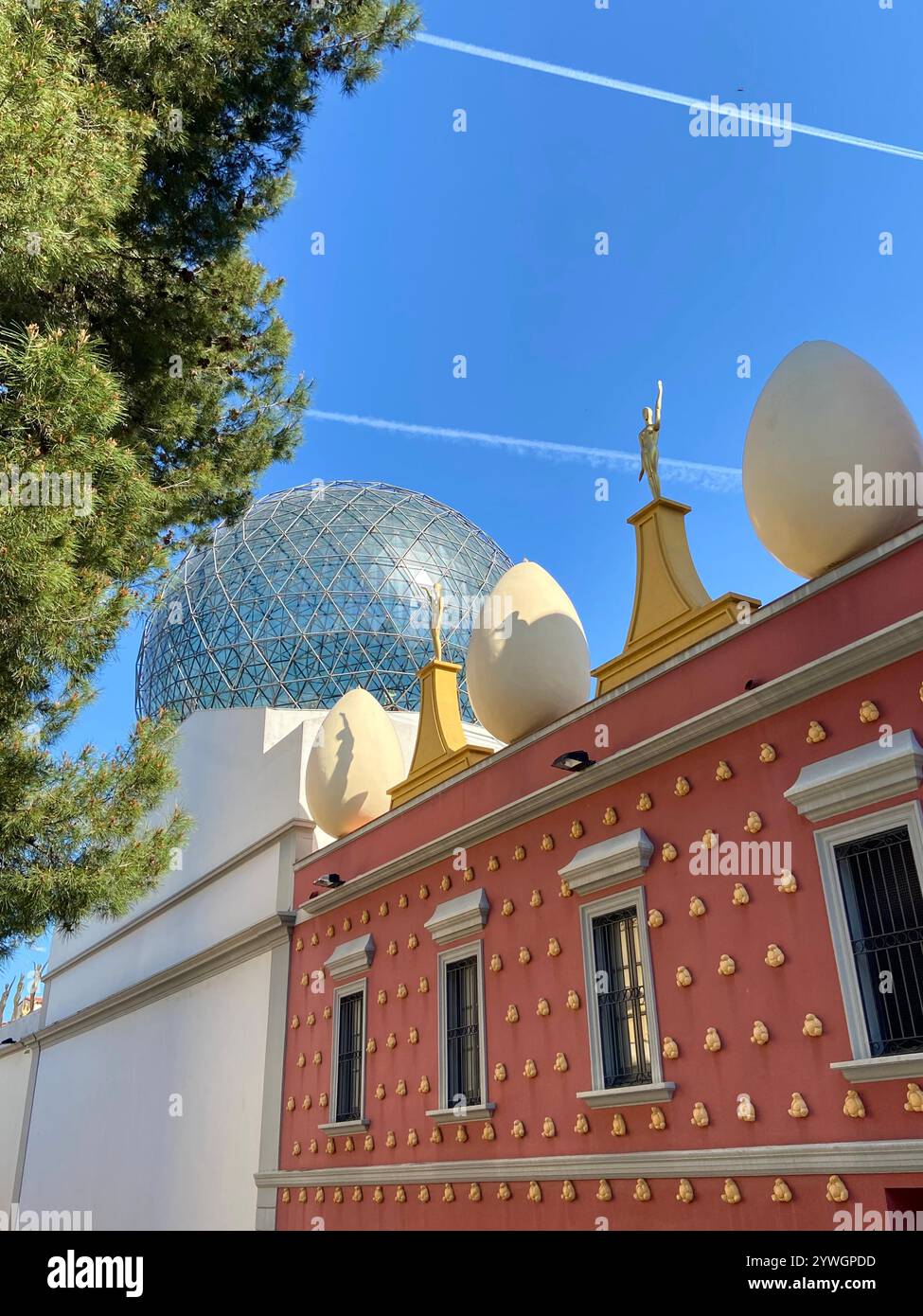 Figueres, Spain - April 7 2023: Exterior of the Salvador Dali Theatre ...