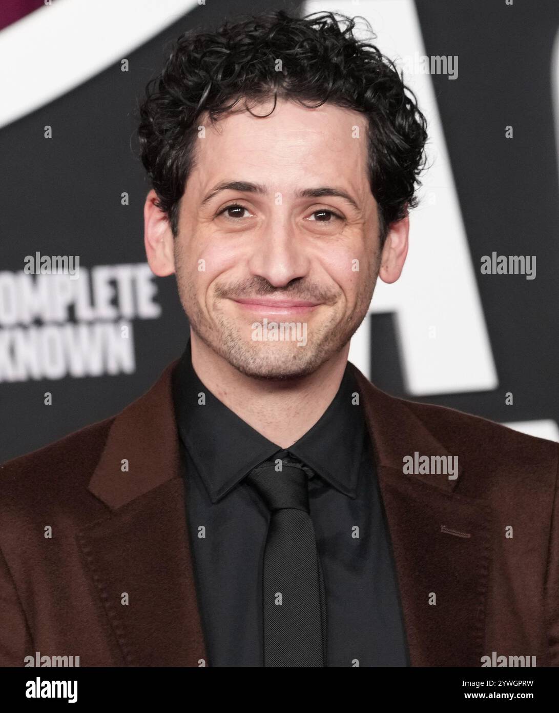 Nick Pupo arrives at A COMPLETE UNKNOWN World Premiere held at the ...