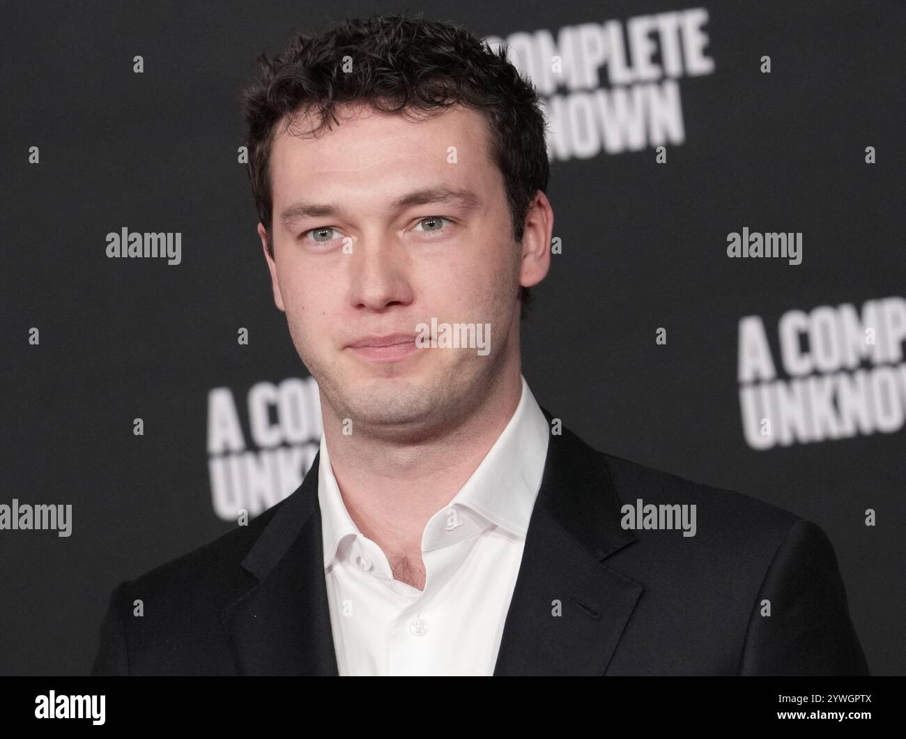 Will Harrison arrives at A COMPLETE UNKNOWN World Premiere held at the ...