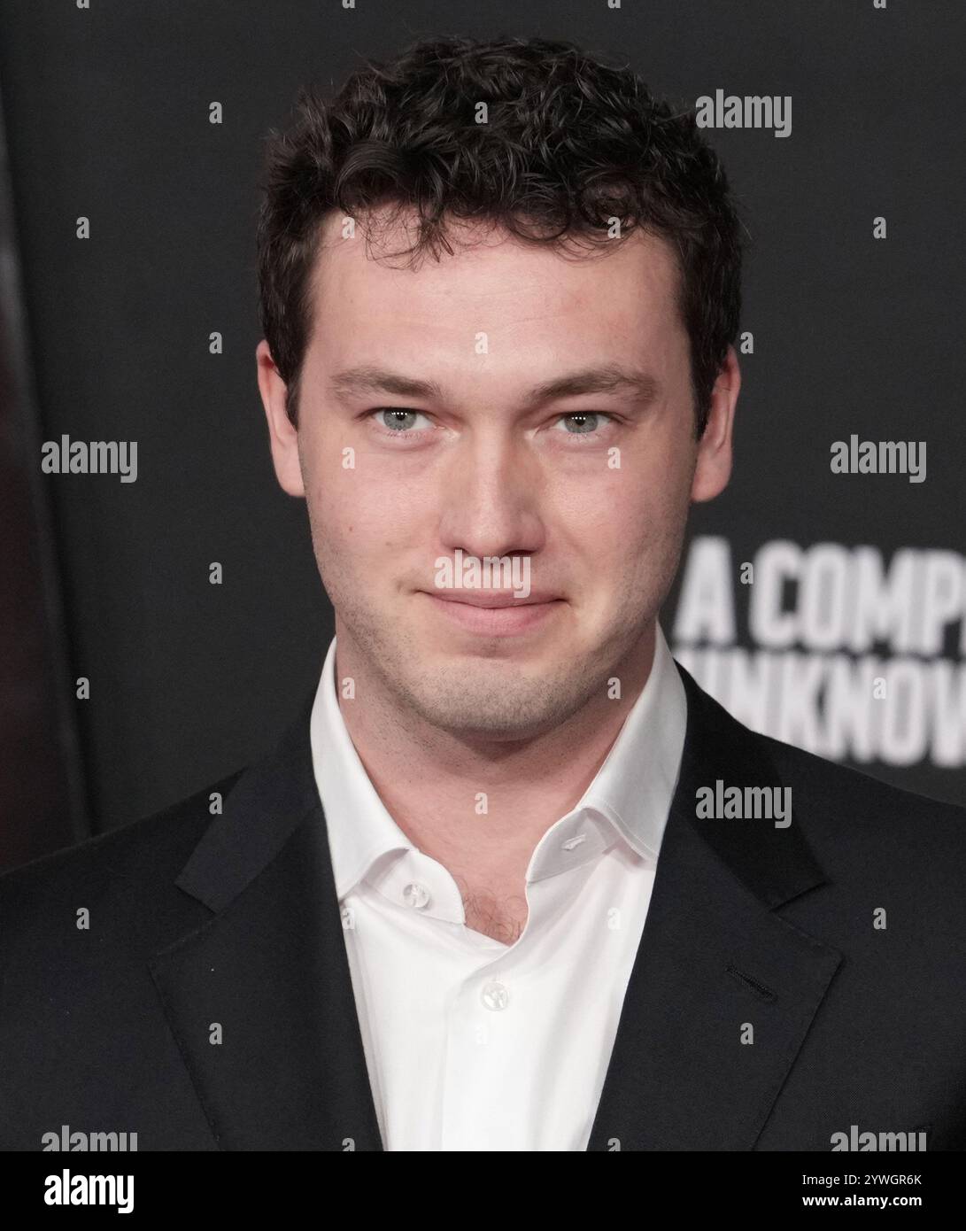 Will Harrison arrives at A COMPLETE UNKNOWN World Premiere held at the ...