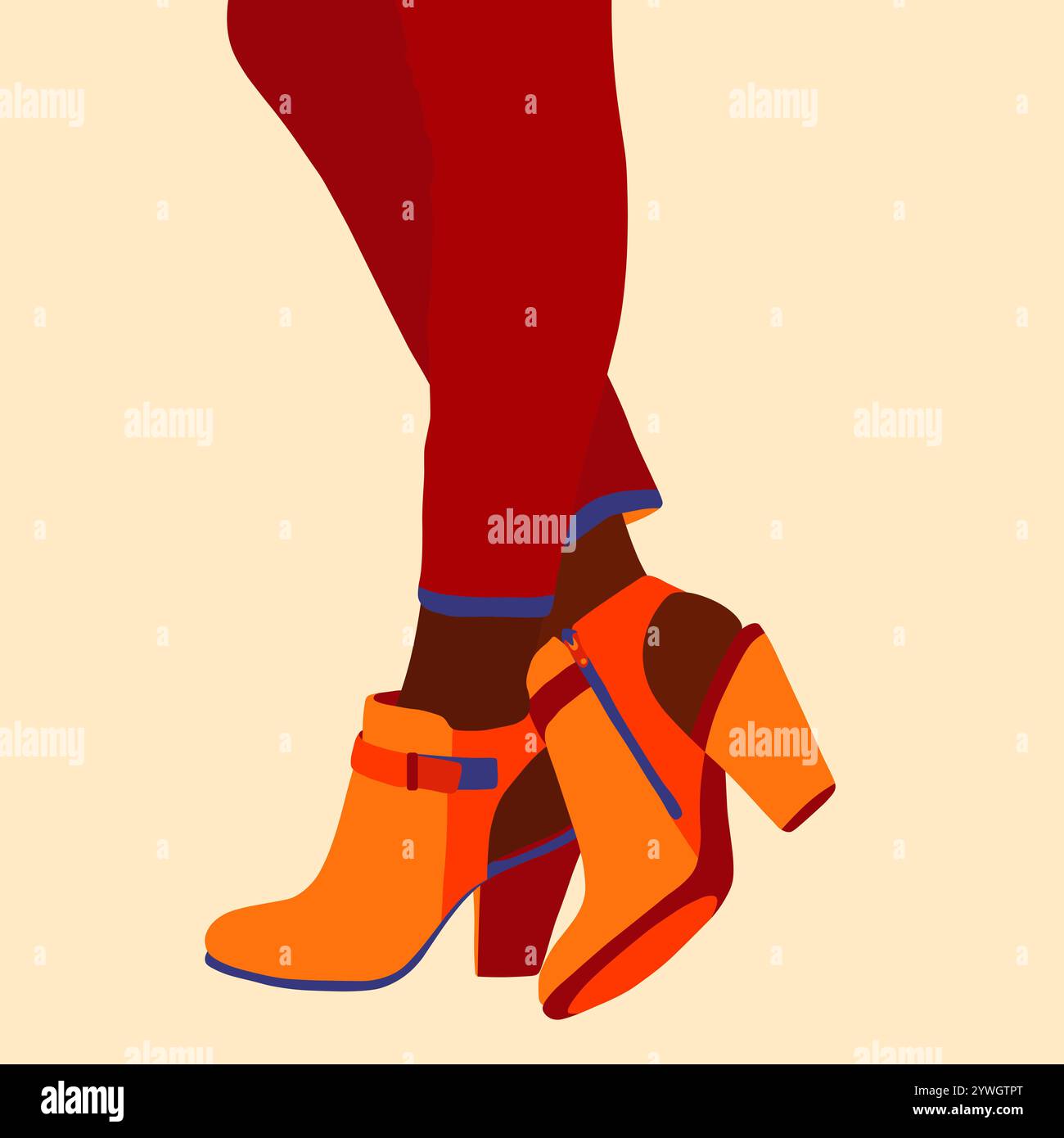 Women boots svg hi-res stock photography and images - Alamy