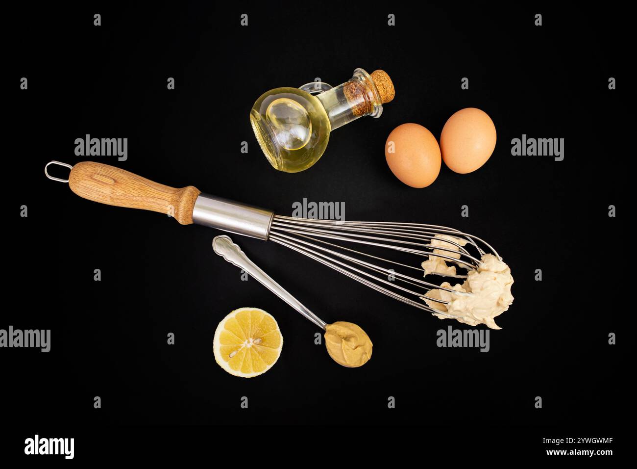Homemade mayonnaise sauce set hi-res stock photography and images - Alamy