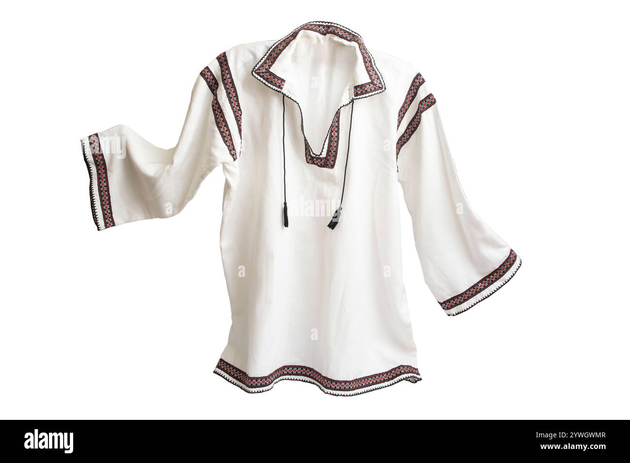 Hand embroidered traditional Romanian peasant blouse - ie romaneasca ...