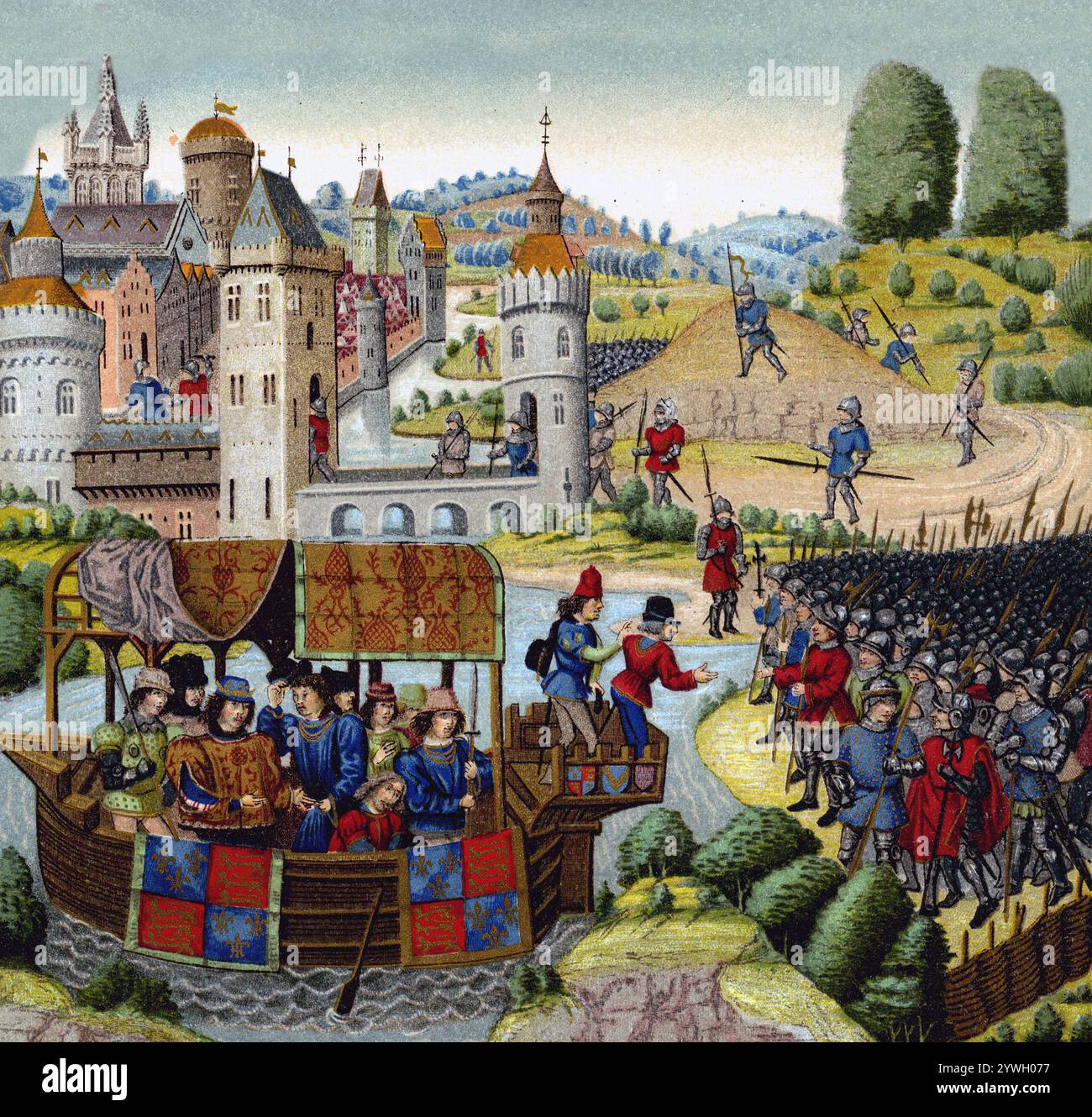 The Peasants' Revolt, also called Wat Tyler's Rebellion or the Great ...