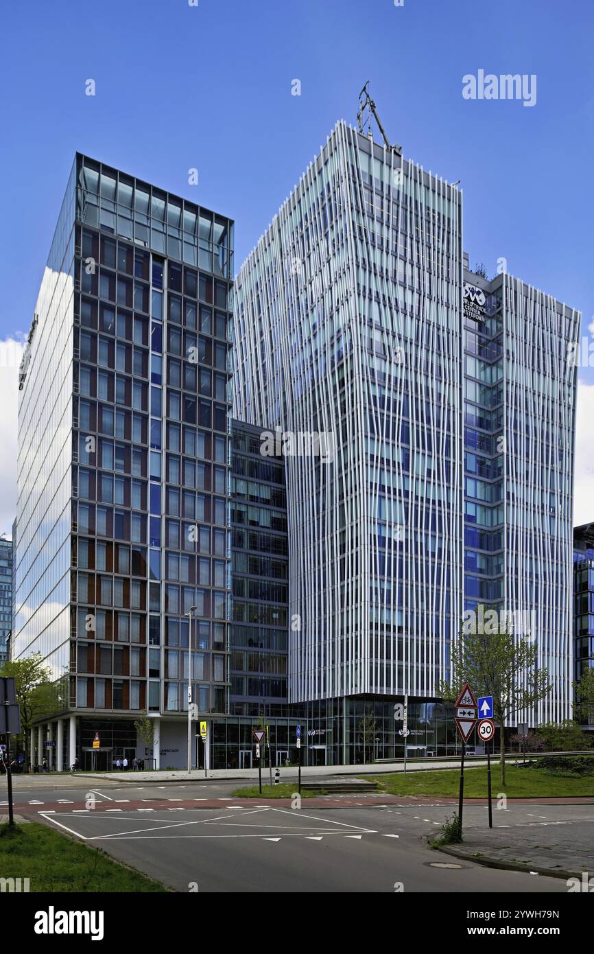 Tower Ten WTC, plp Architeken, Zuidas financial district, Amsterdam ...